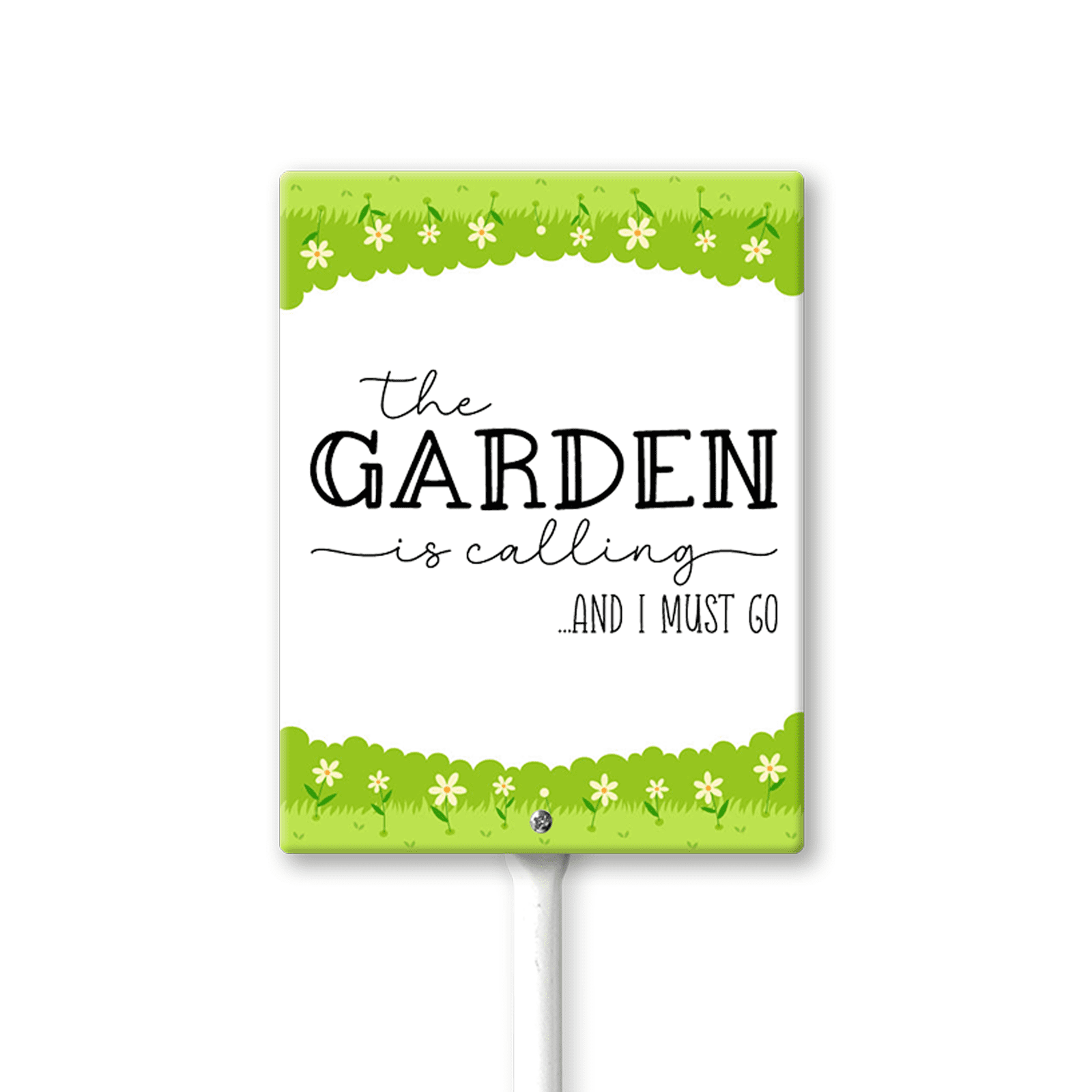 Eveokoki Garden Signs The Garden Is Calling And I Must Go Sign with ...