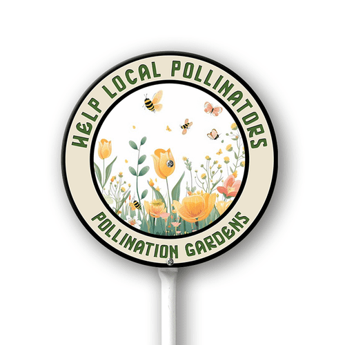 Eveokoki Garden Signs Help Local Pollinators Sign with Stake Outdoor ...