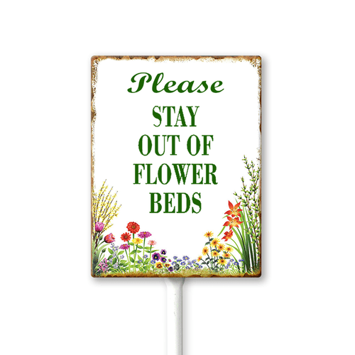 Eveokoki Garden Signs Pollinator-Friendly And Native Habitat Sign with ...