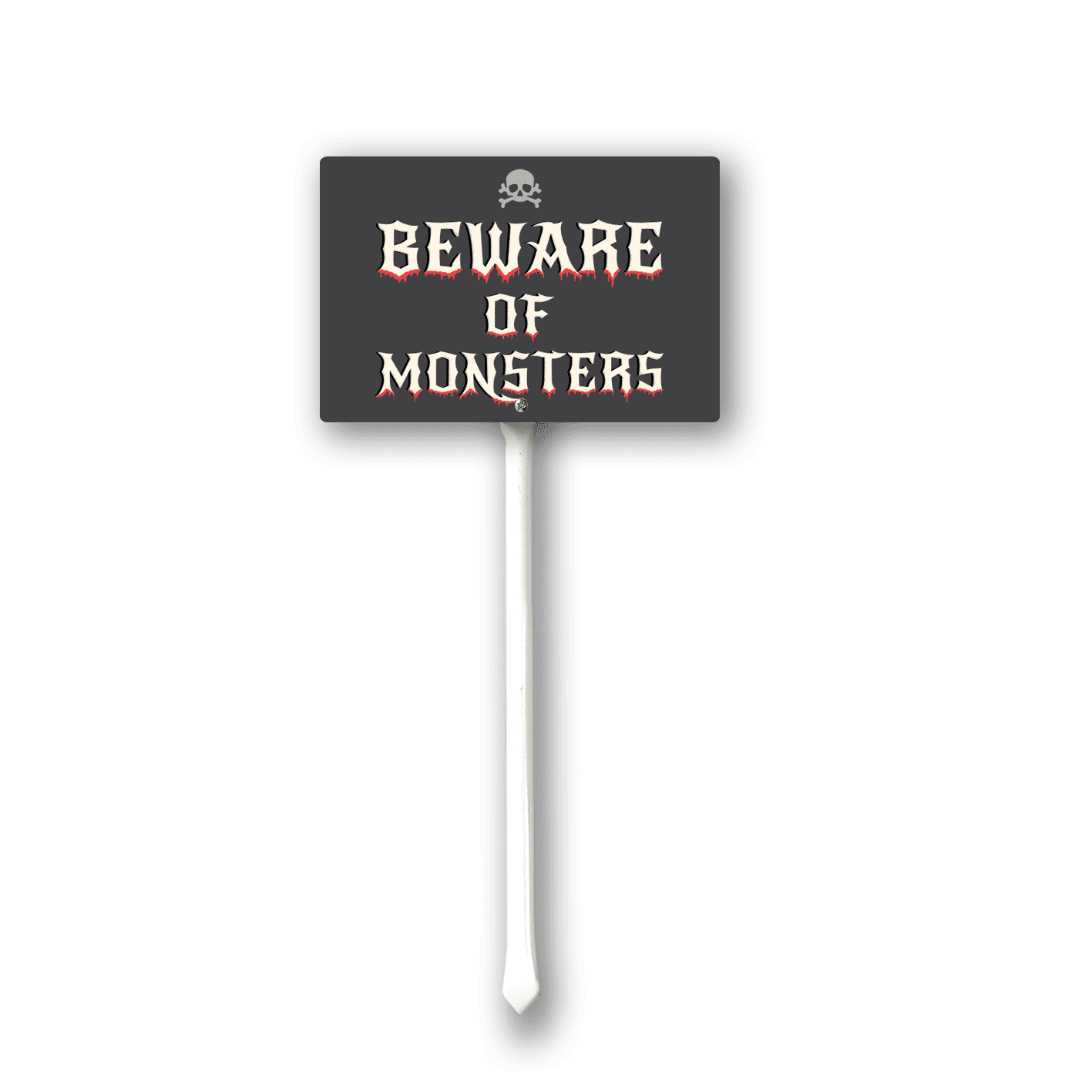 Eveokoki Halloween Yard Sign Beware of Monsters Decorations Yard Signs ...