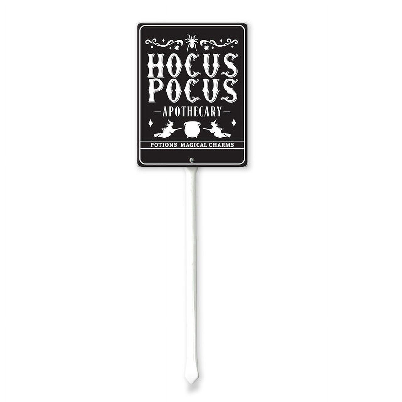 Eveokoki Halloween Yard Sign Hocus Pocus Apothecary Decorations Yard ...
