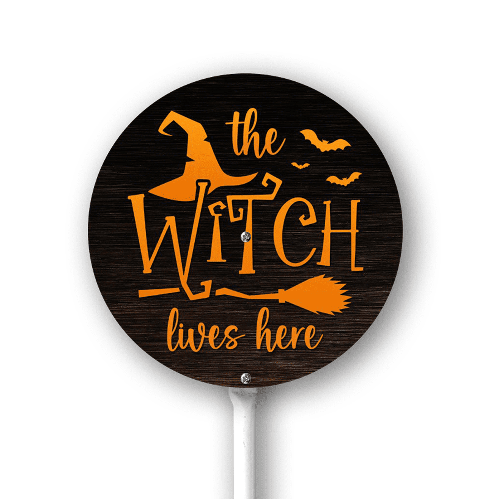 Eveokoki Halloween Yard Sign The Witch Lives Here Decorations Yard ...