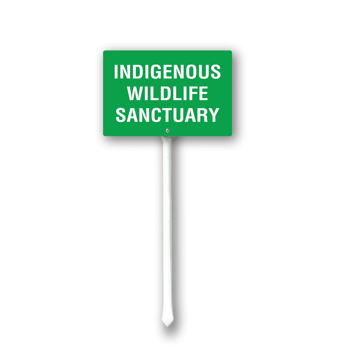 Eveokoki Indigenous Wildlife Sanctuary Sign With Stake For ...