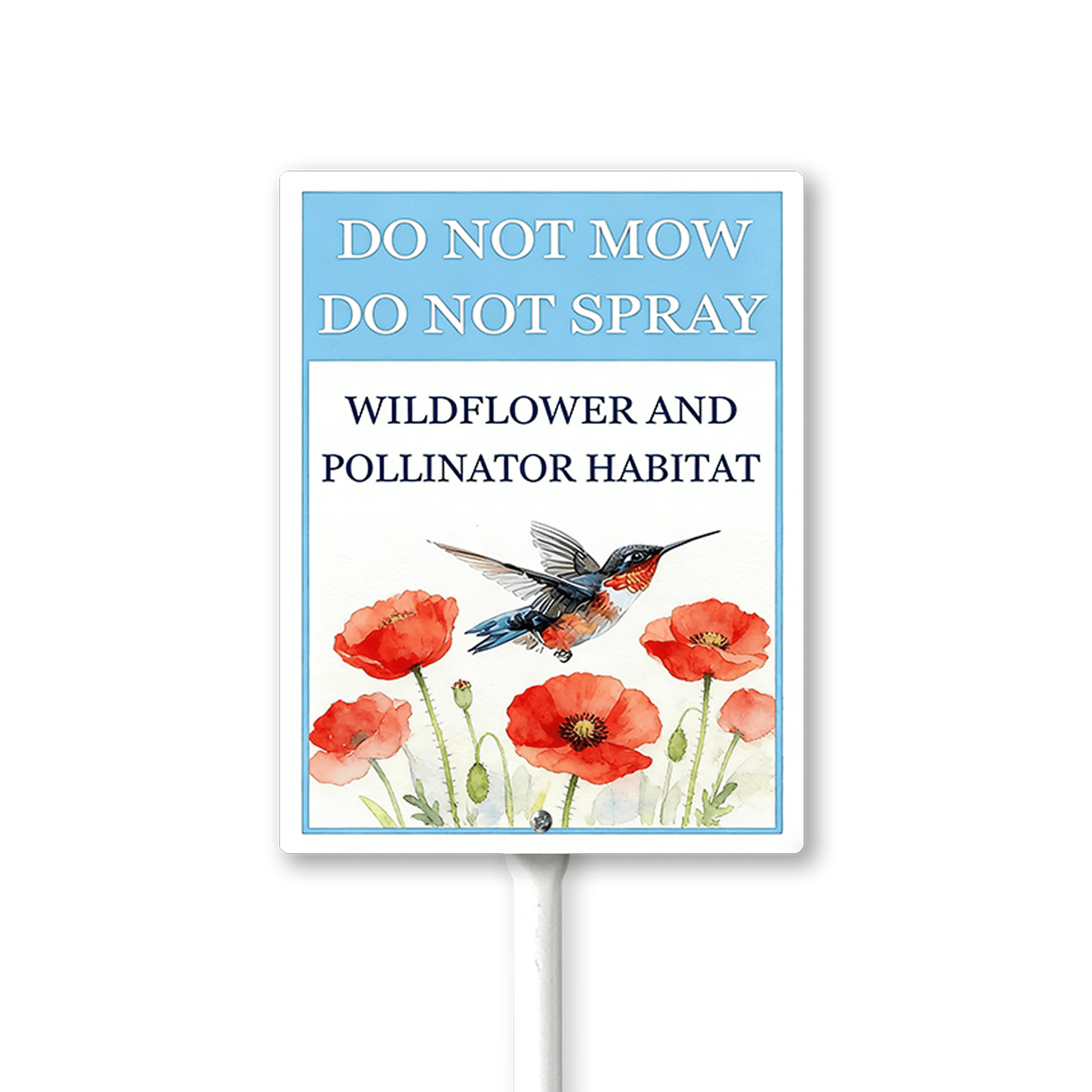 Eveokoki Do Not Mow Do Not Spray Wildflower and Pollinator Habitat Yard ...