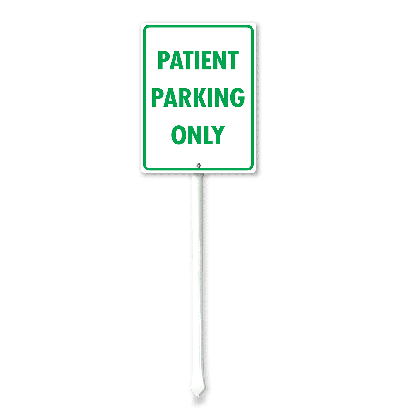Eveokoki Patient Parking Only Yard Sign with Stake 7x8.8inch Yard ...