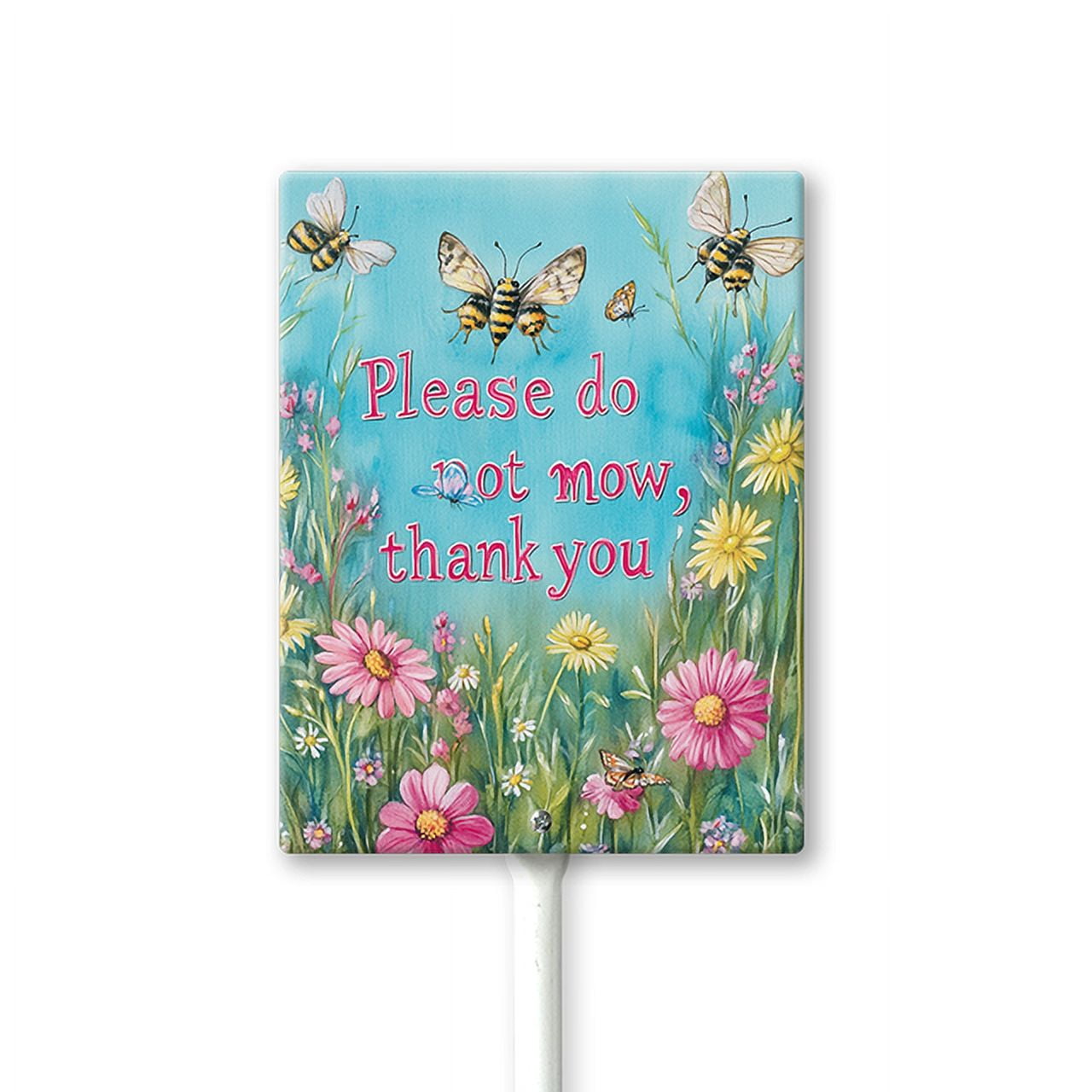 Eveokoki Please Do Not Mow Sign For Yard With Stake, Wildflowers Yard ...