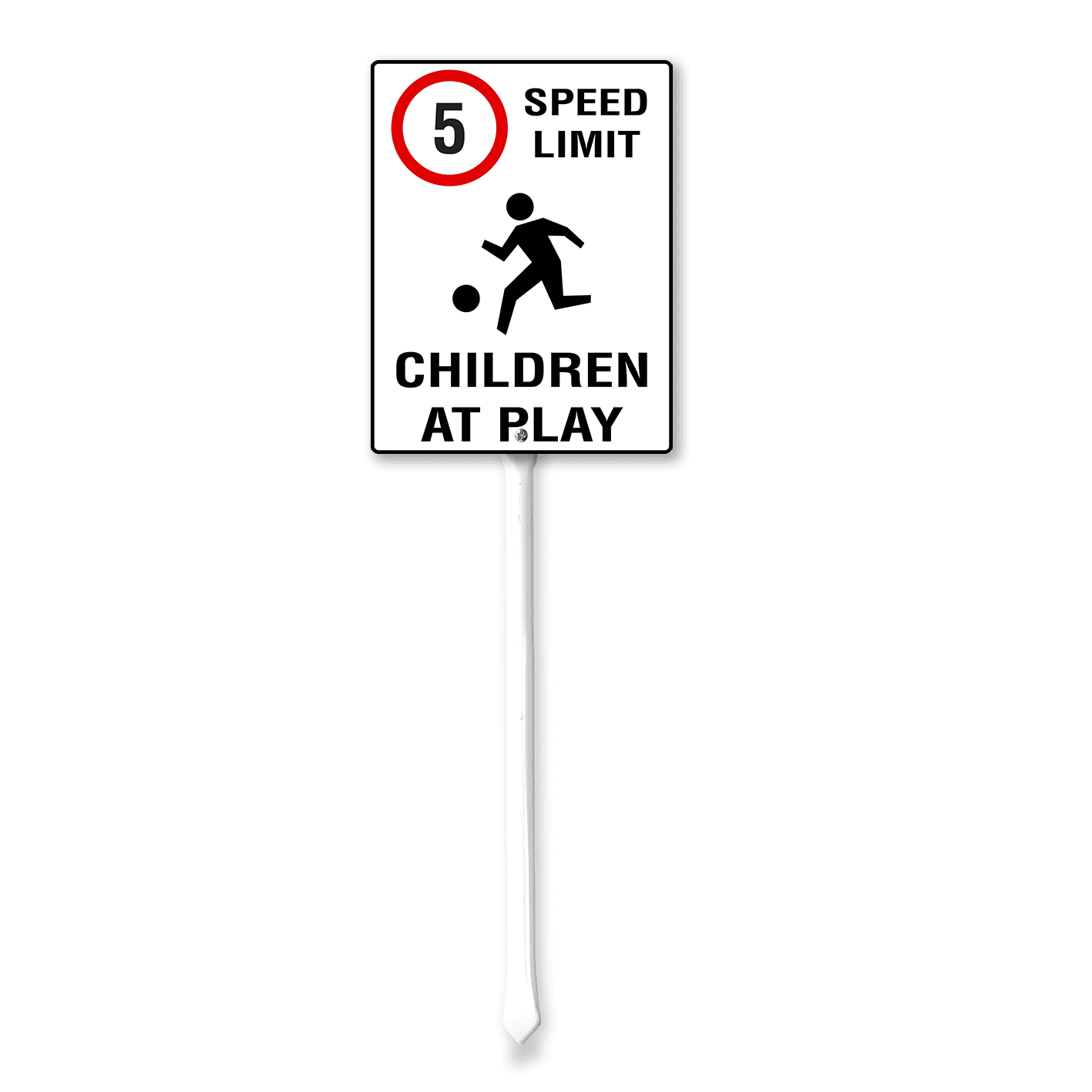 Eveokoki Slow Children Safety Signs for Street with Stakes, 7"x8.8 ...