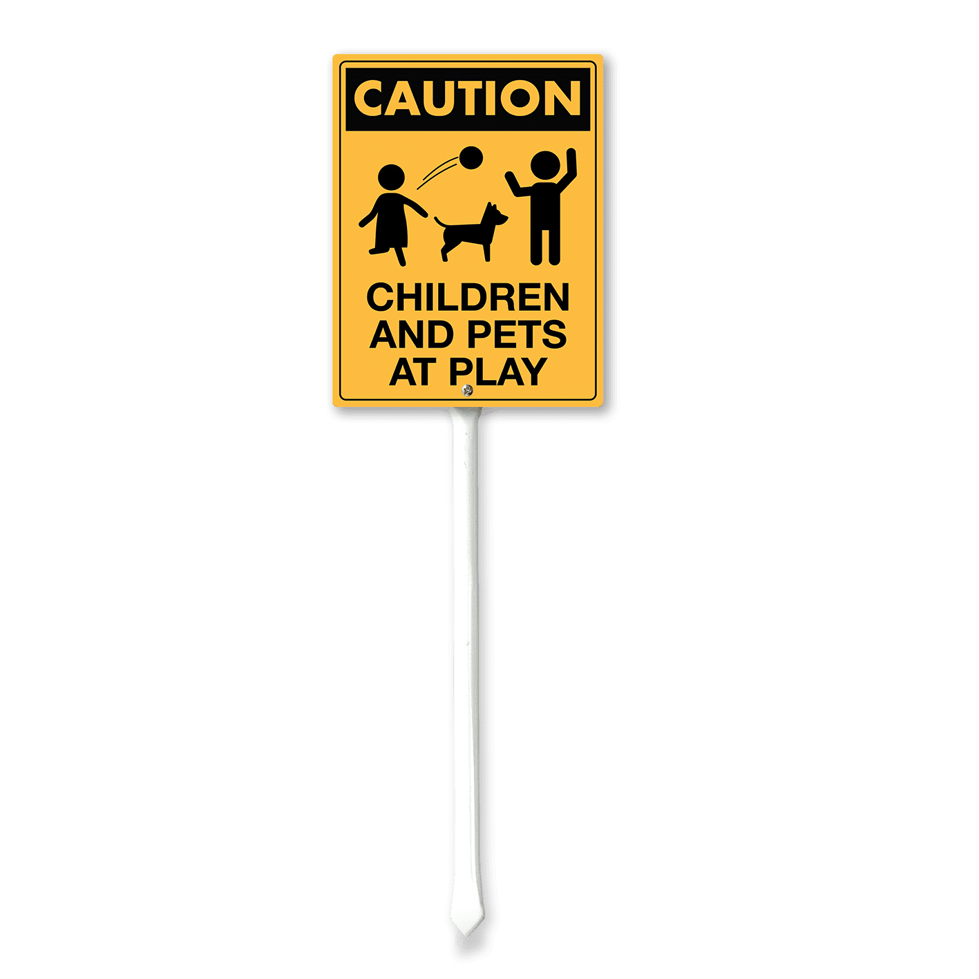 Eveokoki Slow Shared Zone Safety Signs for Street with Stakes, 8"x12 ...