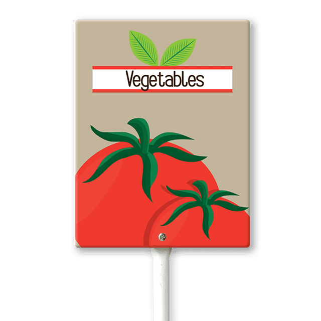 Eveokoki Vegetable Signs For Garden With Stake Avocado Yard Sign ...