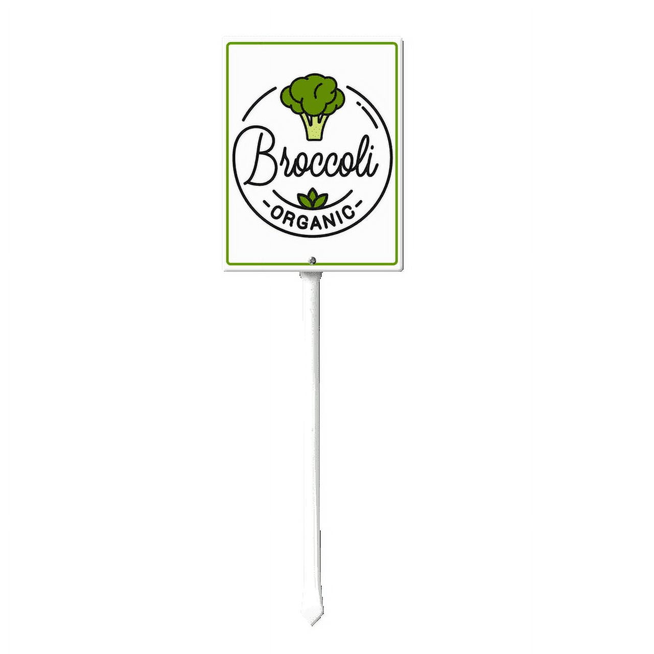 Eveokoki Vegetable Signs For Garden With Stake Broccoli Yard Sign ...