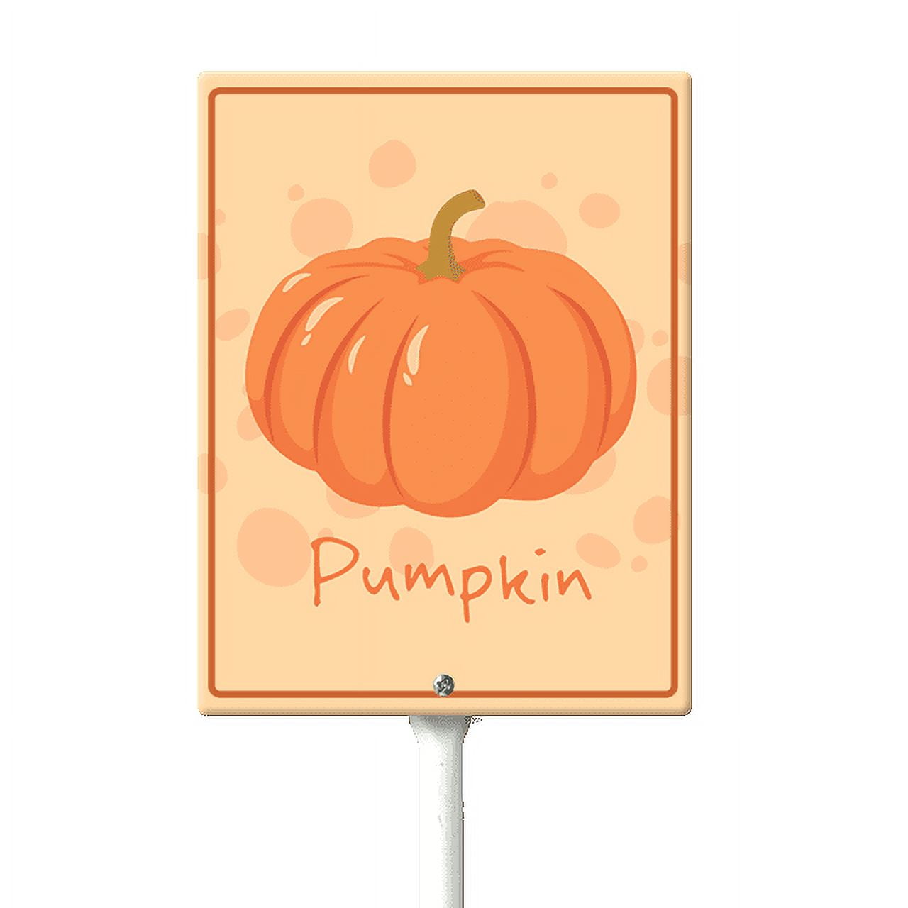 Eveokoki Vegetable Signs For Garden With Stake Apple Yard Sign ...