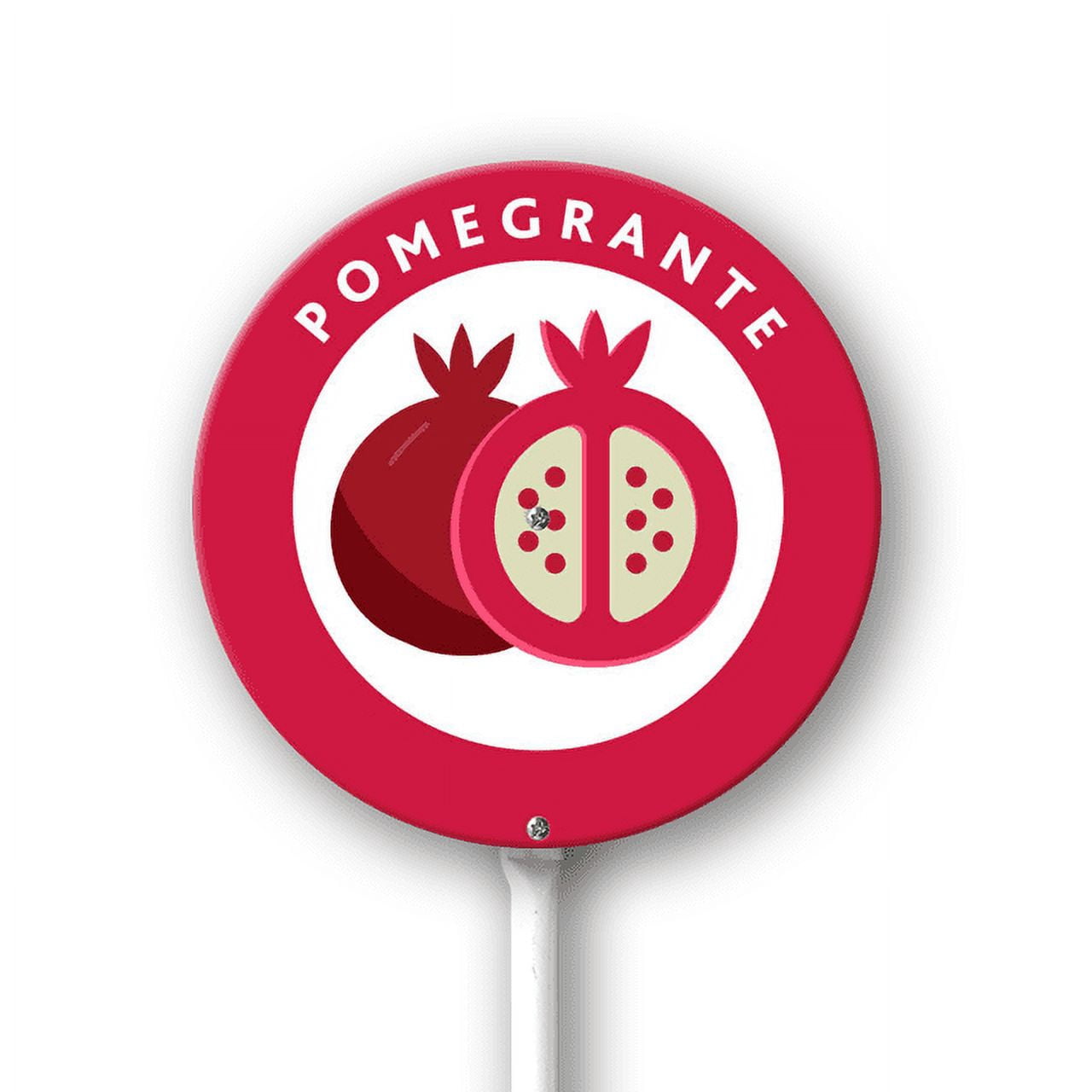 Eveokoki Vegetable Signs For Garden With Stake Pomegranate Yard Sign ...