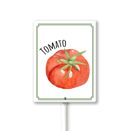 Eveokoki Vegetable Signs For Garden With Stake Tomato Yard Sign ...