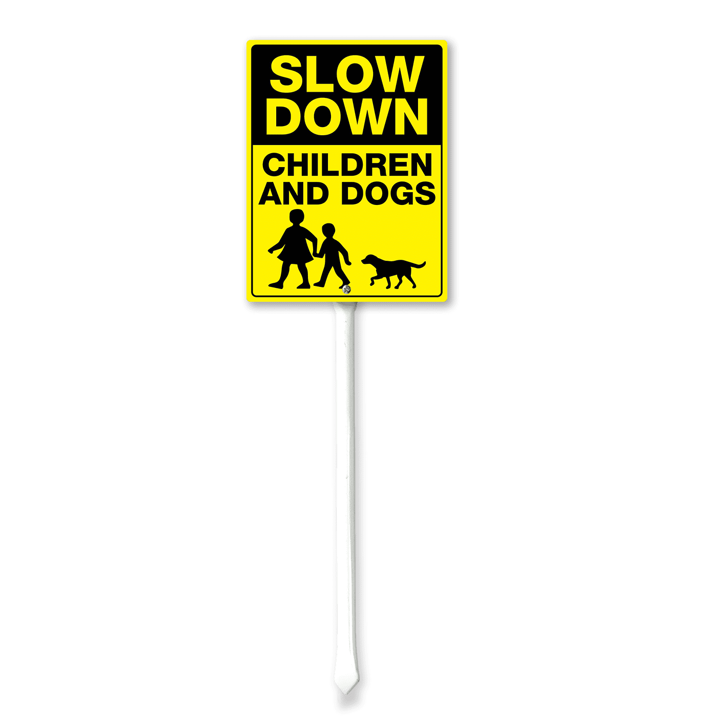 Eveokoki Watch For Children Safety Signs for Street with Stakes, 8"x12 ...