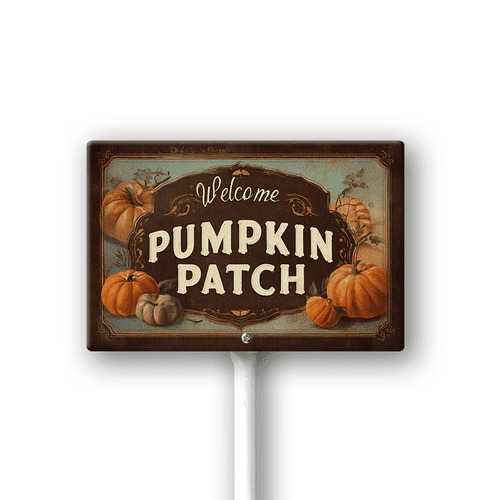 Eveokoki Welcome To Pumpkin Patch Decorations Yard Sign Decorative ...