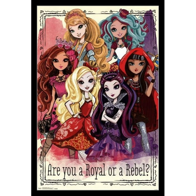 Ever After High - Group Laminated & Framed Poster Print (24 x 36 ...