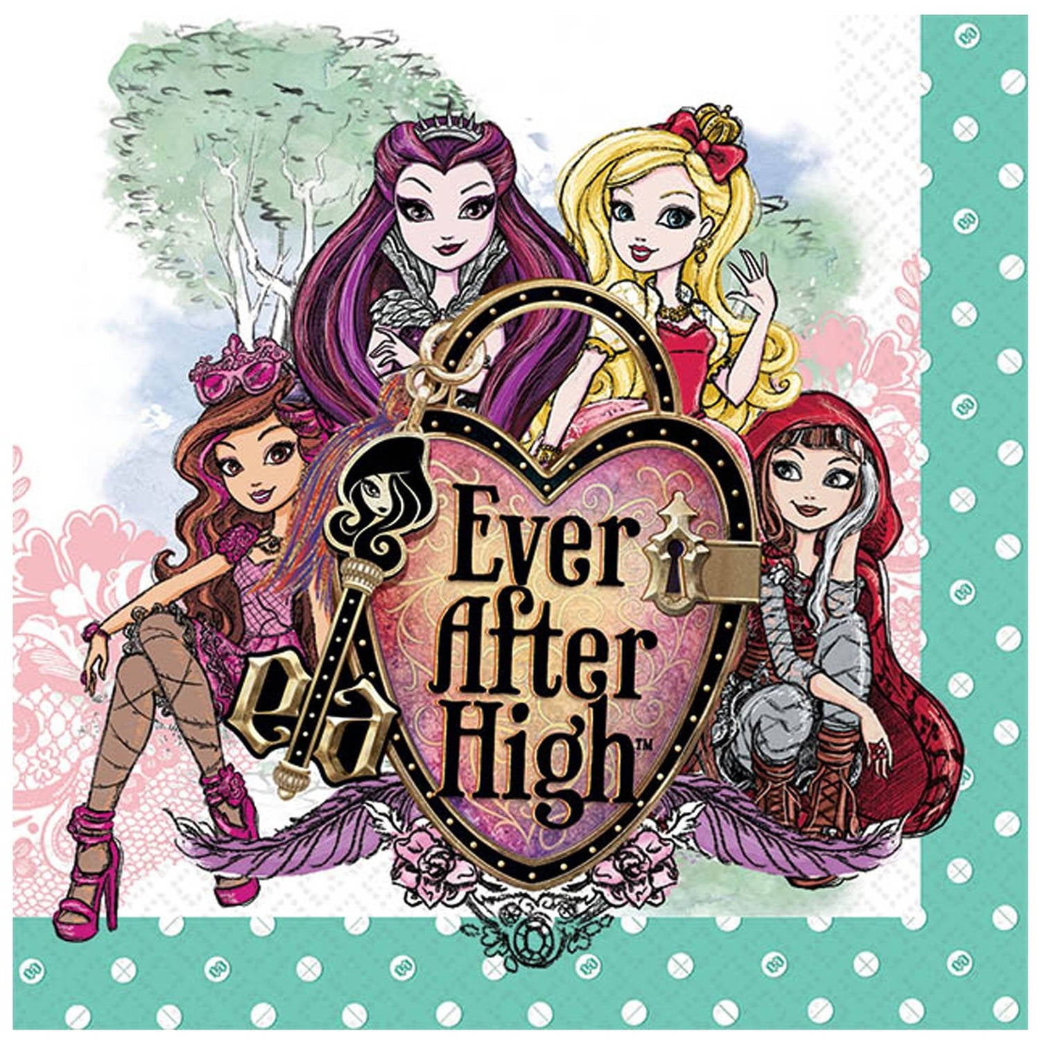 Ever After High Small Napkins (16ct) - Walmart.com