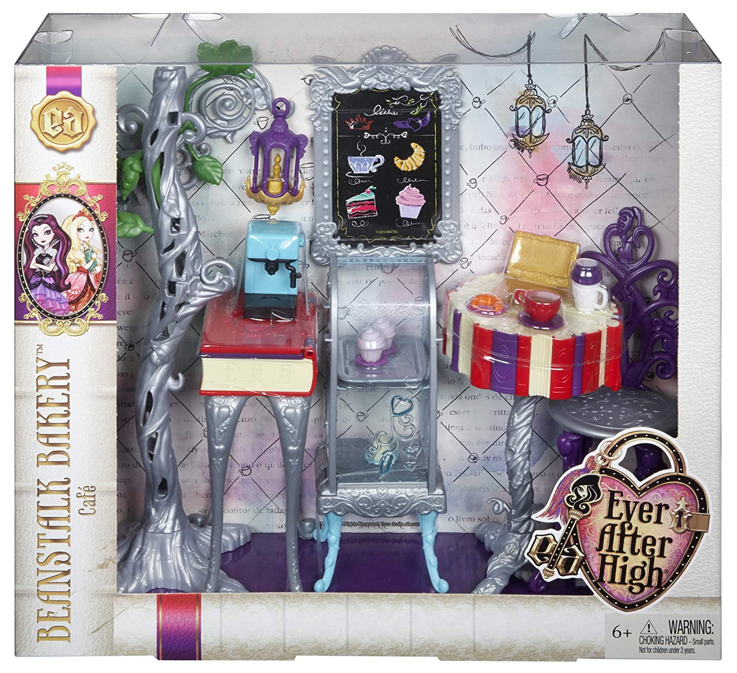 Ever After HighDoll Beanstock Bakery Cafe Portable Playsets with ...