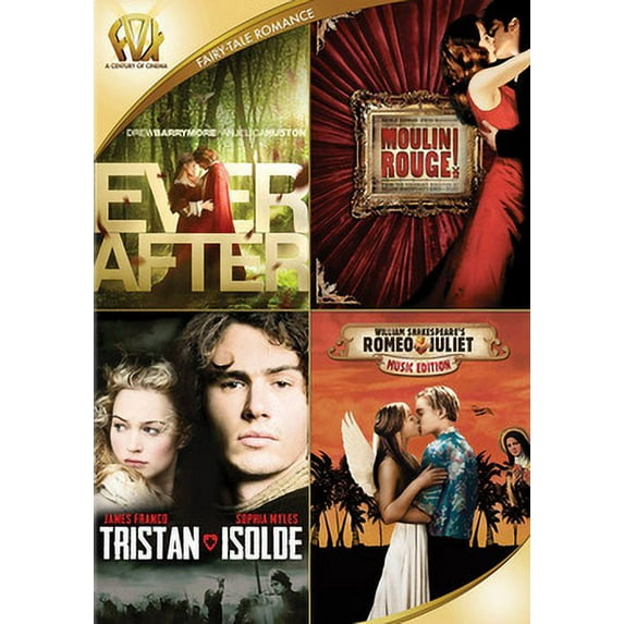 Ever After / Moulin Rouge / Tristan & Isolde / Romeo & Juliet (DVD ...