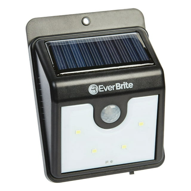 Ever Brite Solar Powered LED Motion Sensor Light, Waterproof and ...