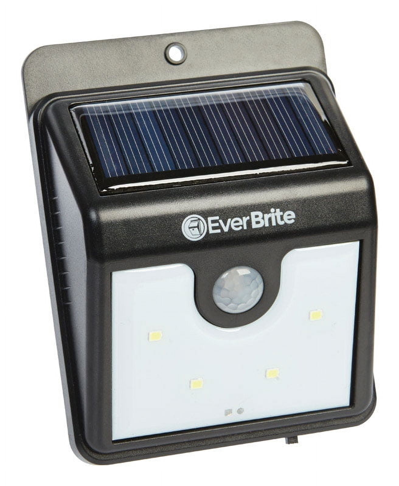 Ever Brite Solar Powered LED Motion Sensor Light, Waterproof and ...