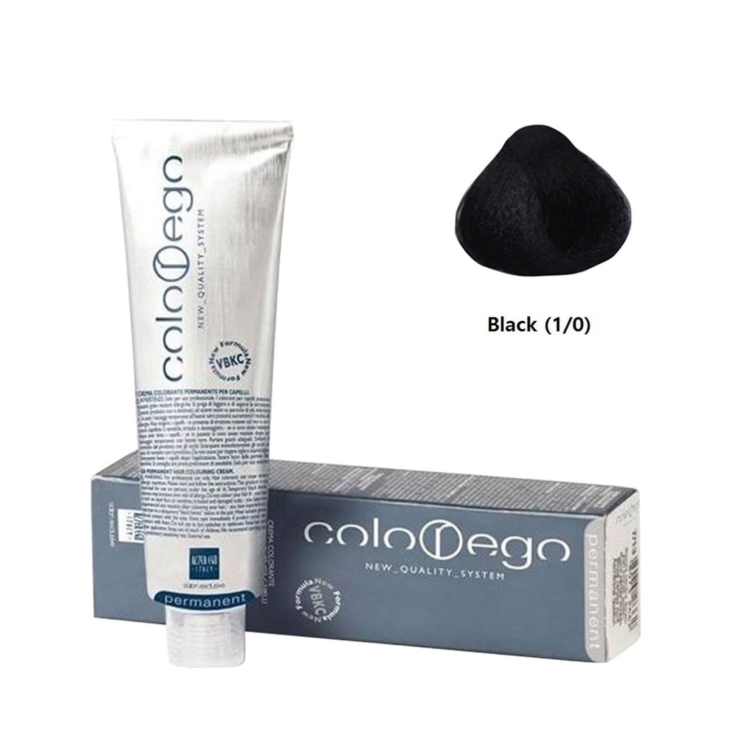 Ever Ego Alter Ego Hair Color 1/0 Black, 3.38 Oz.. - Walmart.com