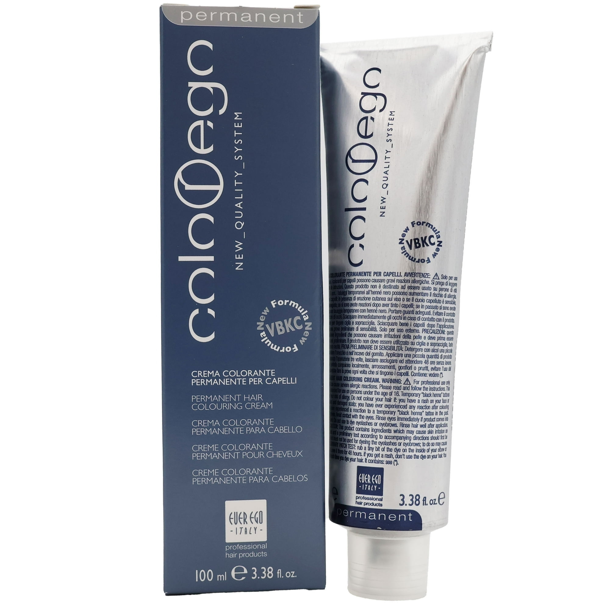 Ever Ego Colorego Hair Color Cream, 5/0 Light Chestnut, 3.38 Oz ...