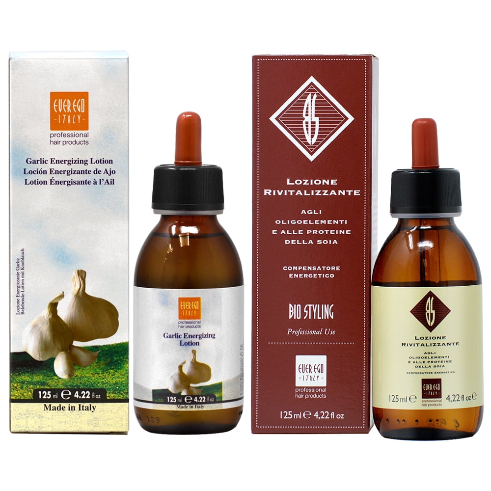 Ever Ego Garlic Lotion 4.25oz + Revitalizing Lotion 4.25oz - Walmart.com