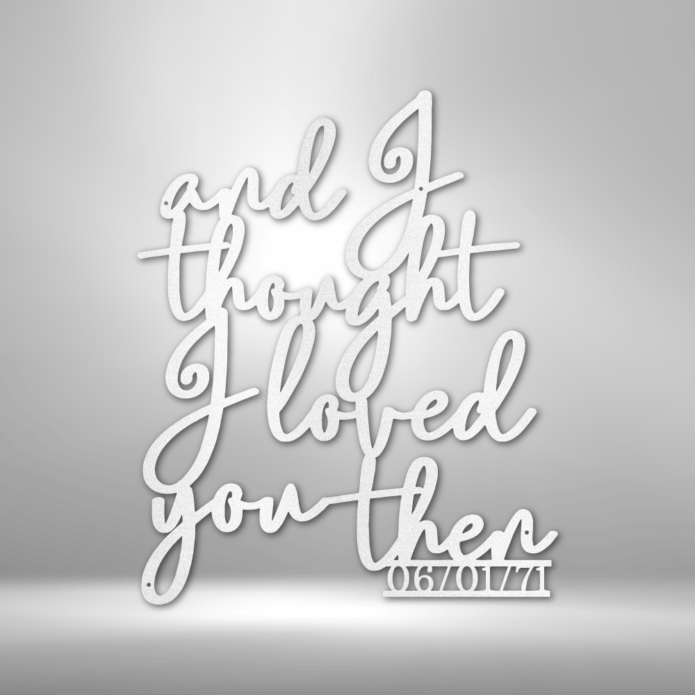 Ever Growing Love Steel Sign Laser Cut Powder Coated Home & Office ...