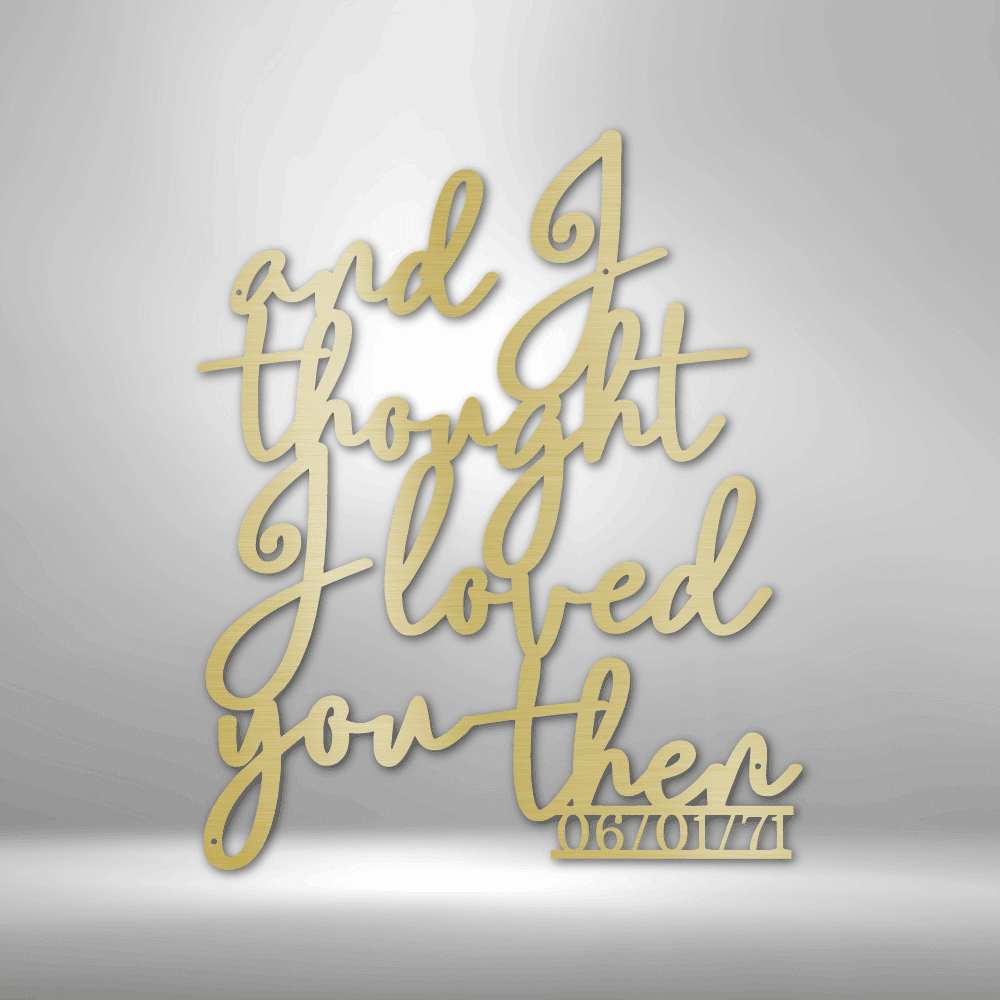 Ever Growing Love Steel Sign Laser Cut Powder Coated Home & Office ...