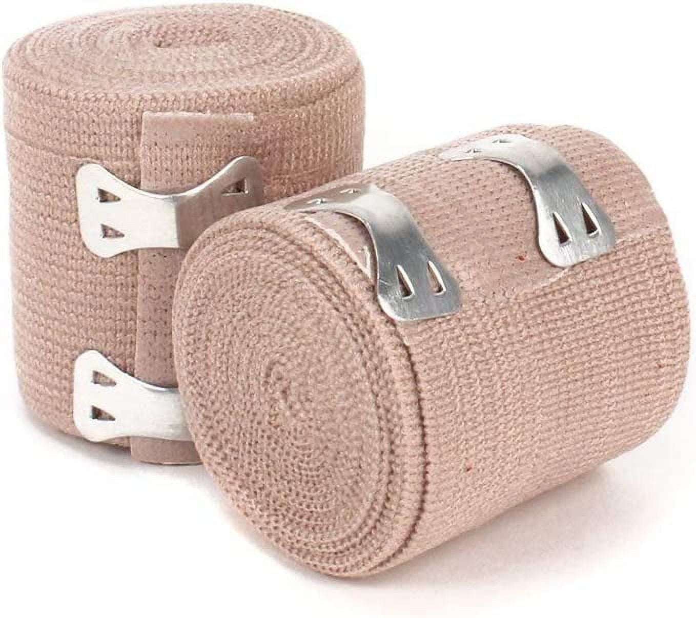 Ever Ready First Aid 2" Elastic Bandage Wrap with Clips - Box of 10 HSA ...