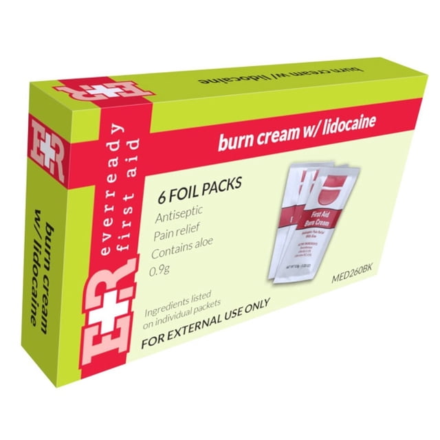 Ever Ready First Aid Burn Cream Packets with Soothing Formula – 1/8 oz ...