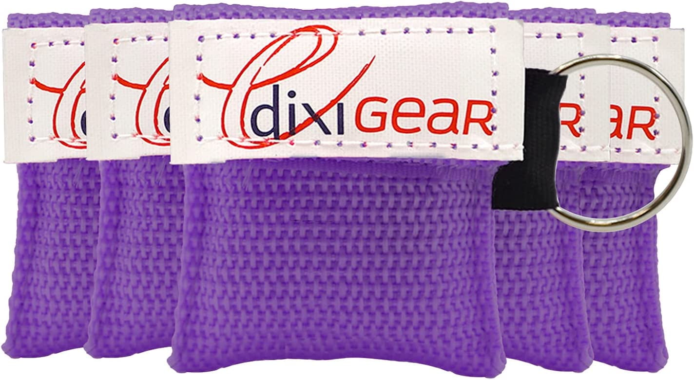 Ever Ready First Aid CPR Mask for Pocket or Key Chain, AED Training, 5 ...