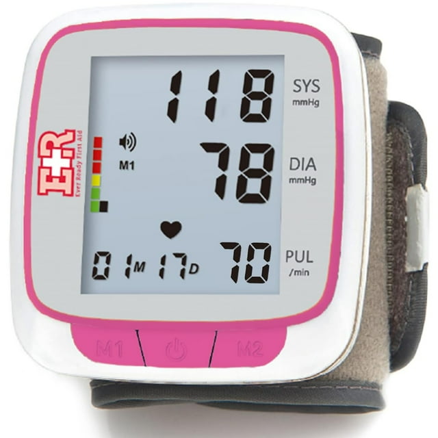 Ever Ready First Aid BP Machine- Wearable Blood Pressure Wrist Cuff ...