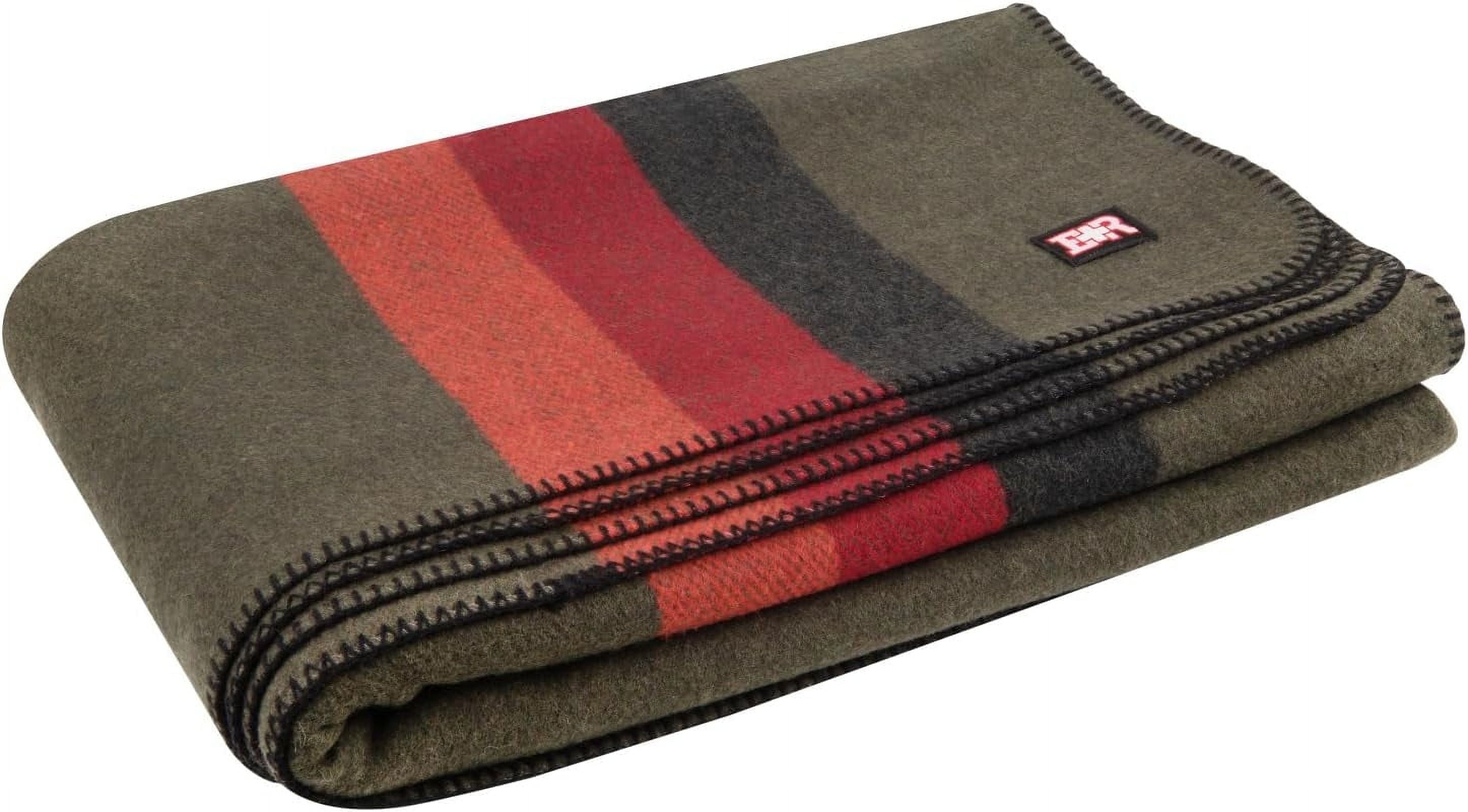 Ever Ready First Aid Military Wool Blanket - Perfect for Outdoors ...