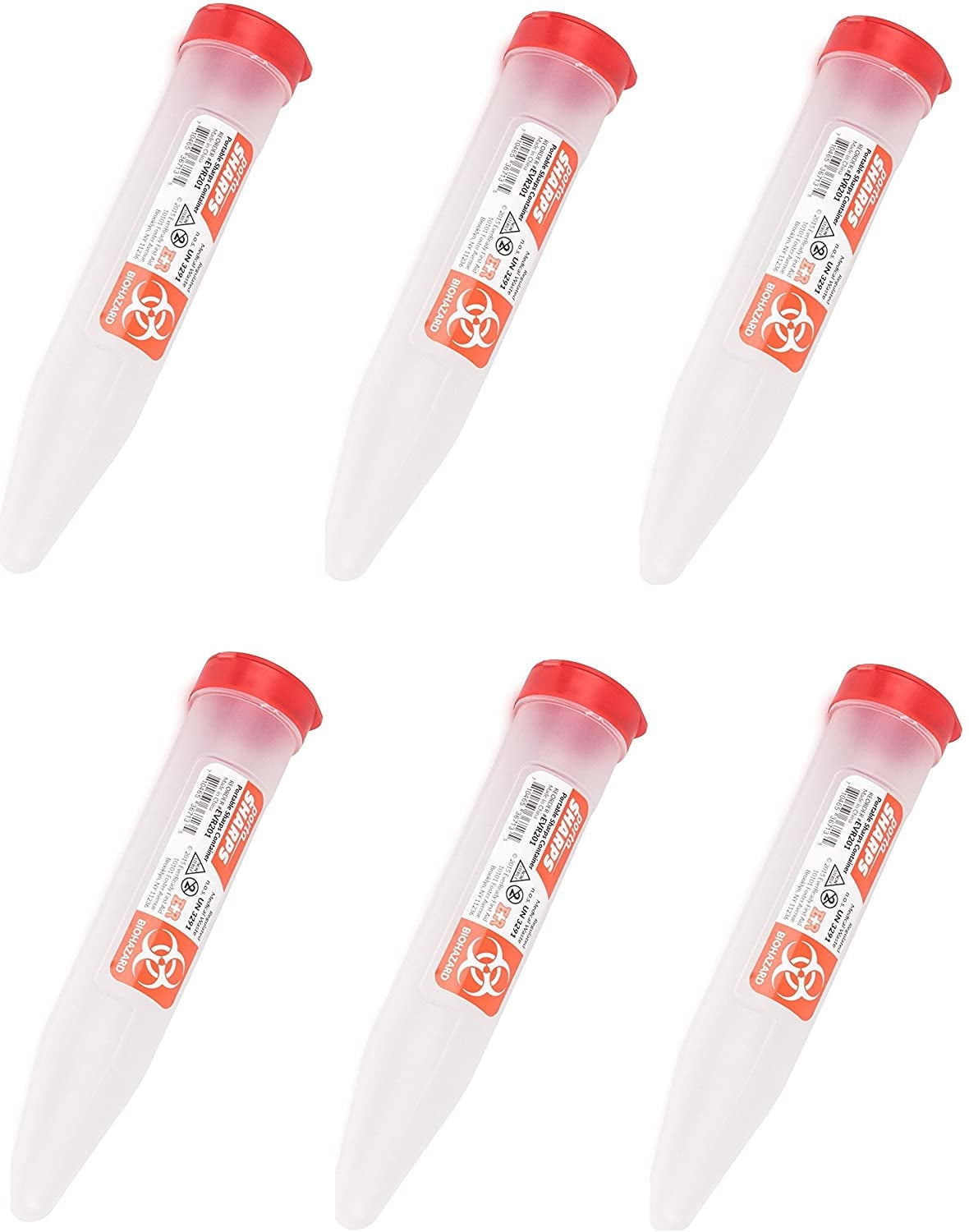 Ever Ready First Aid Porta Sharps Transportable Sharps Container with ...