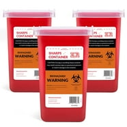 Sharpstar In-Room Sharps Container, 5qt, Red, 8507SA, Mailbox Lid, 2 ...