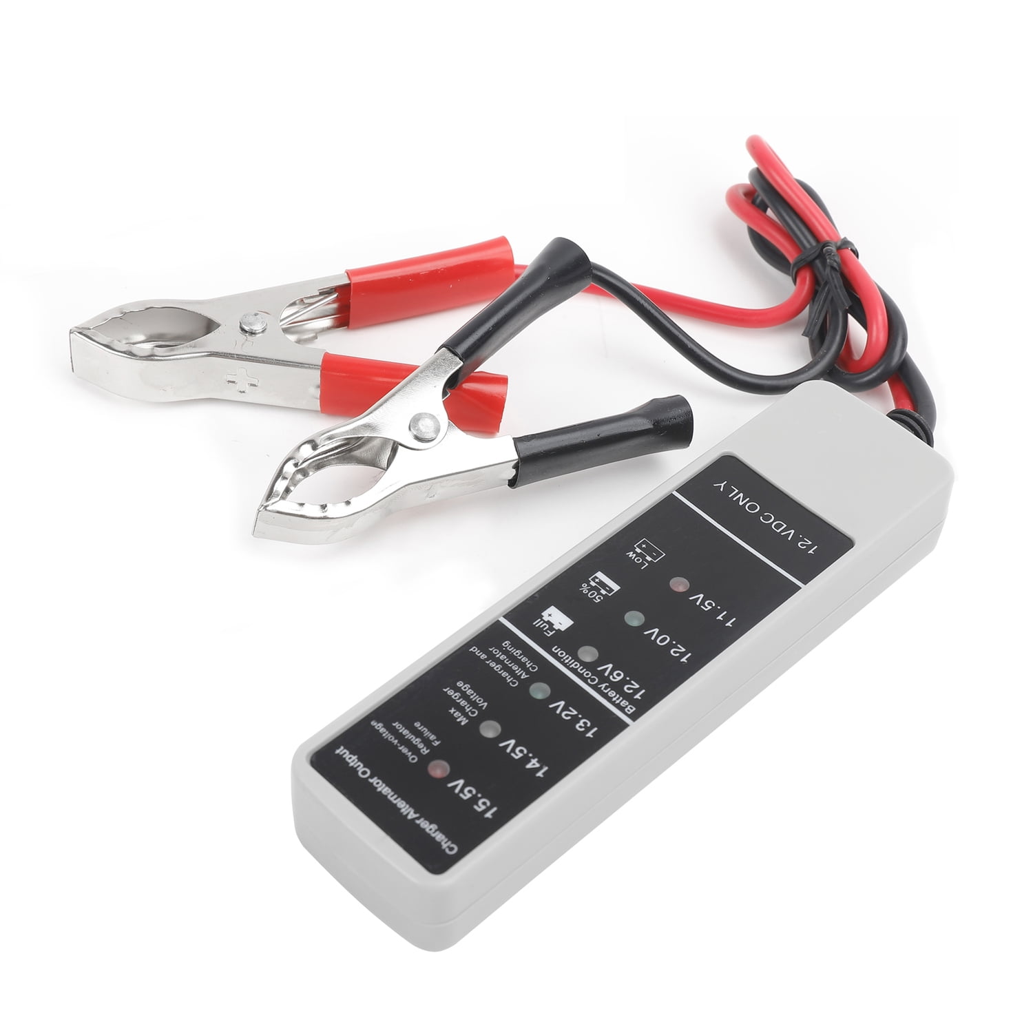 Ever Start Universal 12-Volt Automotive Battery Tester with Indicator ...