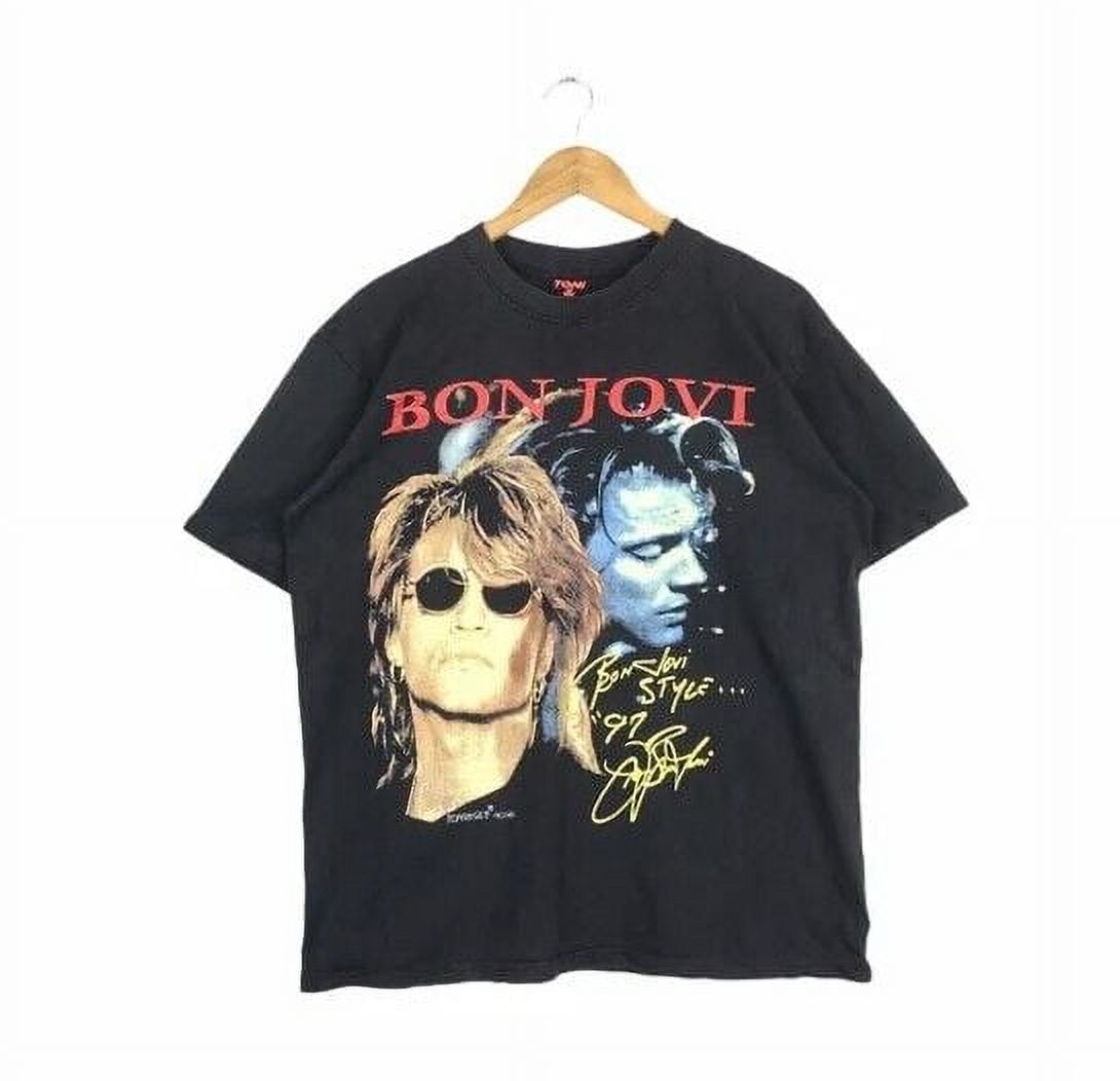 EverAura Band Vintage American Rock Bootleg Band BON JOVI ...