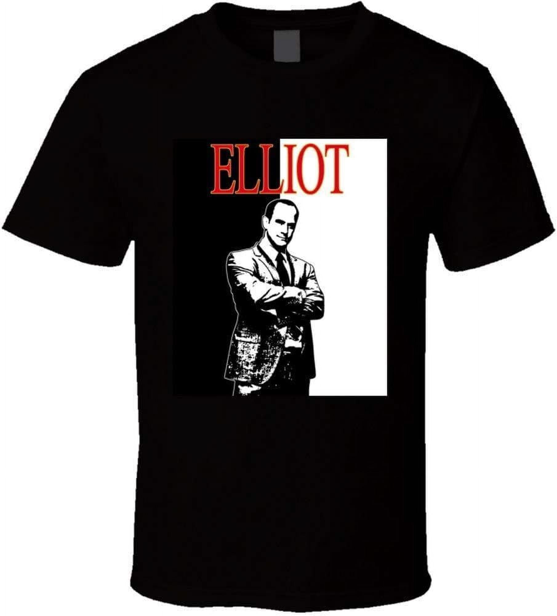 EverAura Elliot Stabler Law and Order TV Show SVU Cool T Shirt ...