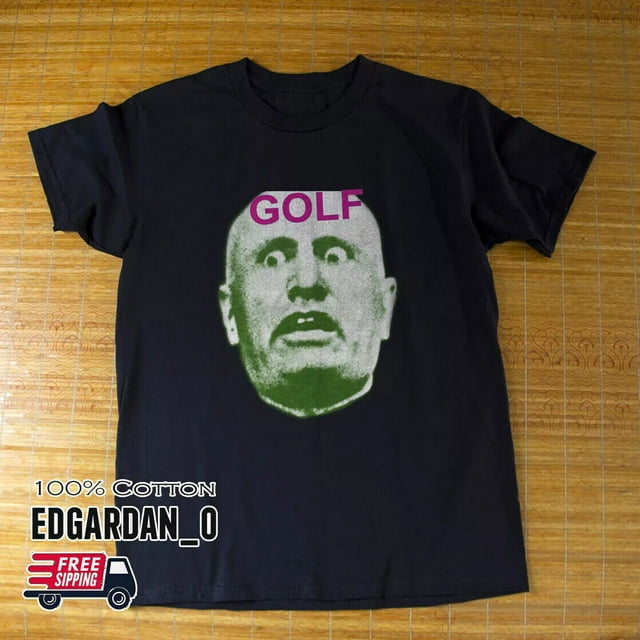 EverAura Golf Wang Mussolini Tour Black T-Shirt S-5Xl Free Shipping Christmas Gift Shirt ...