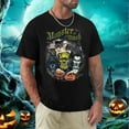 EverAura Halloween Monster Mash T-Shirt - Vintage Frankenstein ...