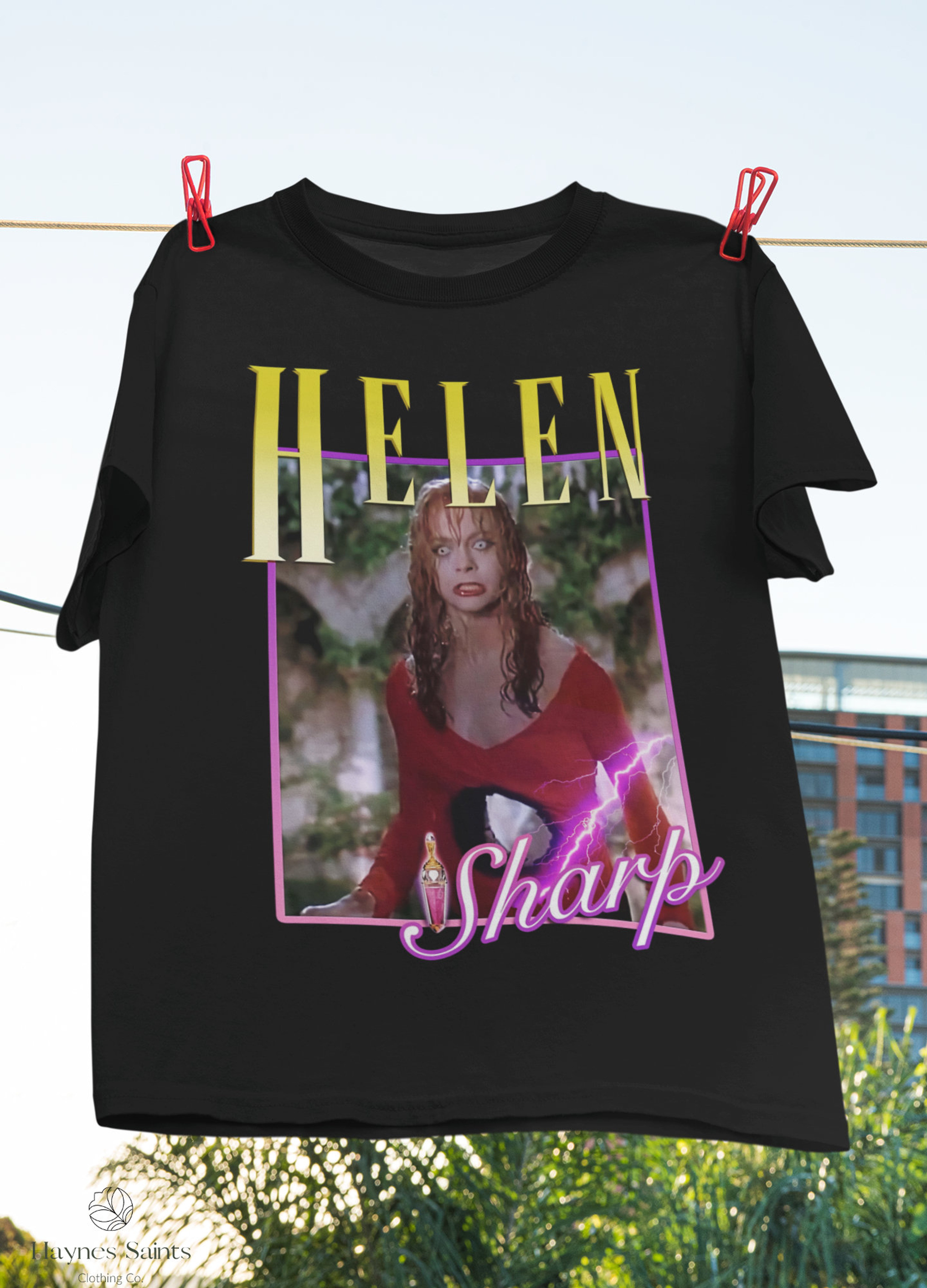 EverAura Helen Sharps Tribute - Death Becomes Her Vintage T-Shirt ...