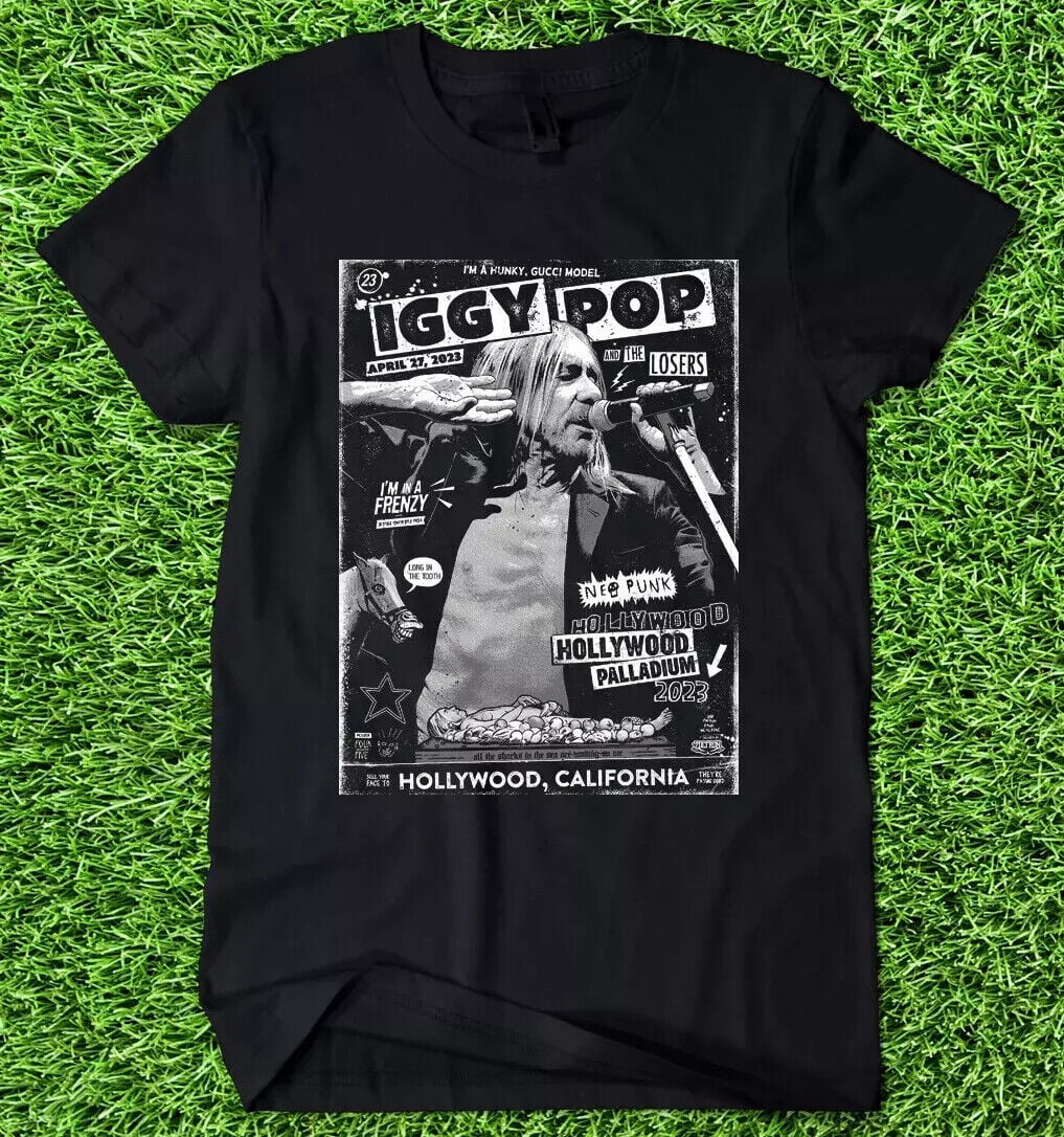 Everaura Hot Iggy Pop Summer Concert Tour T Shirt All Size S 5xl Nl2819
