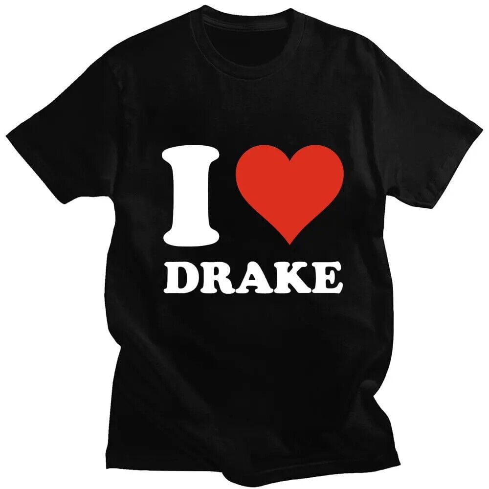 EverAura I Love Drake Graphics T Shirt Men Women Fashion Hip Hop T ...