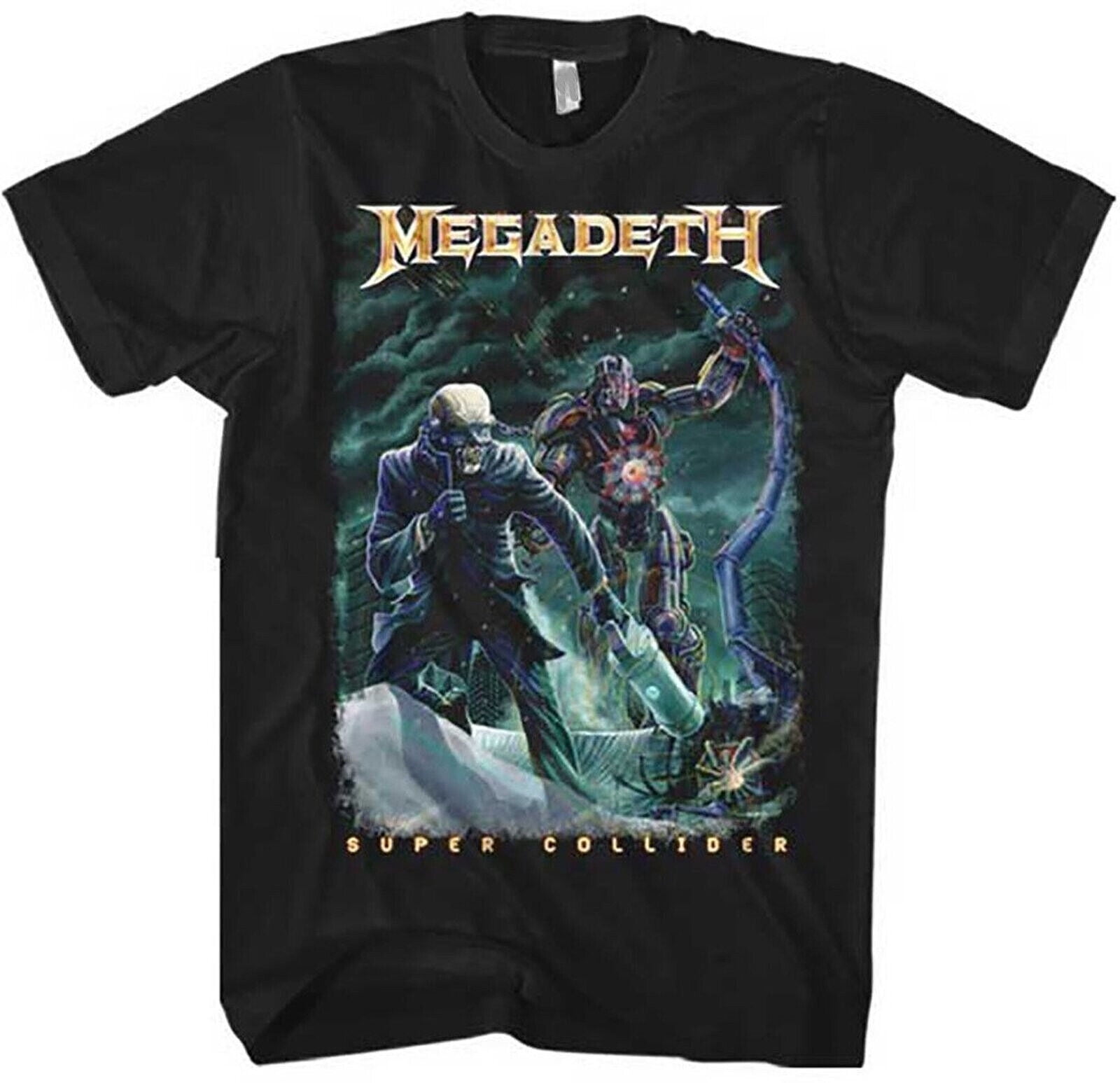EverAura MEGADETH cd lgo CANISTER VIC Official SHIRT MED New super ...