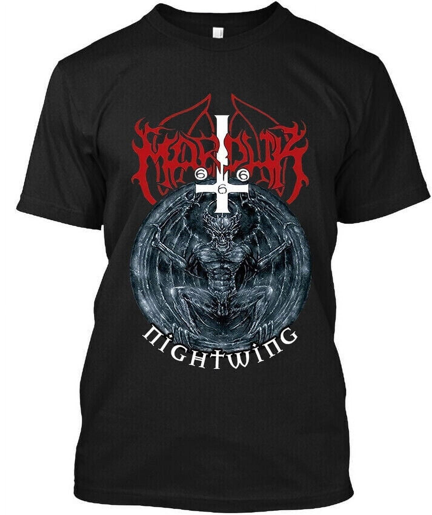 EverAura Marduk Nightwing Swedish Music Graphic Art Logo T-Shirt Size S ...
