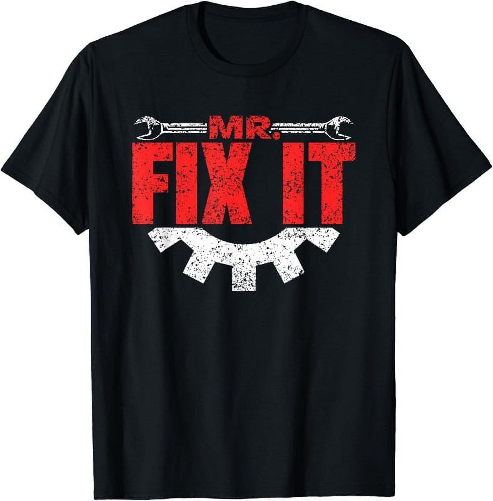 EverAura Mr Fix It Handyman Tinkerer Fixing Repair Vintage Gift Uni T ...