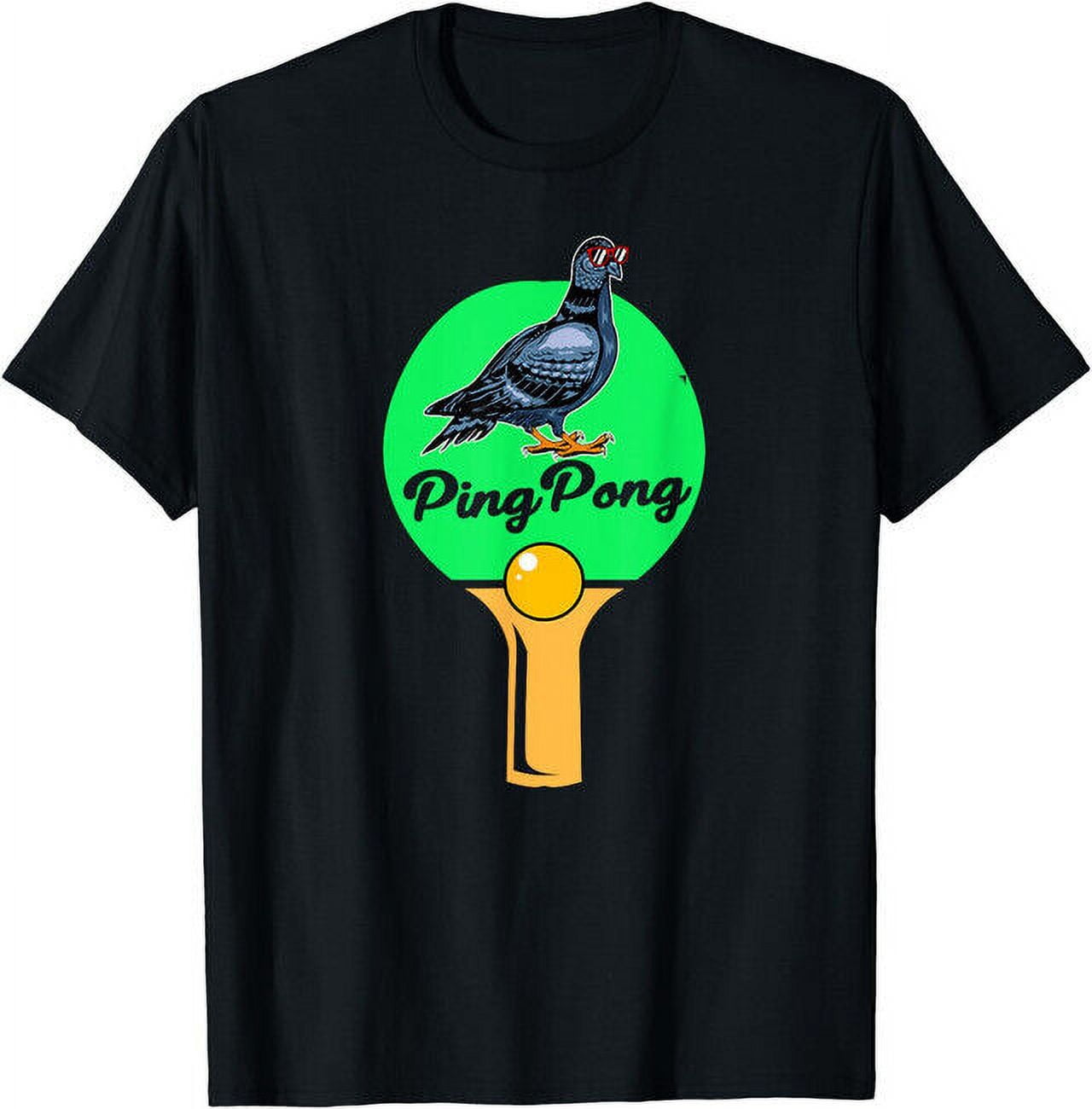 EverAura NEW LIMITED Pigeon Ping Pong Funny Bird T-Shirt Christmas Gift ...