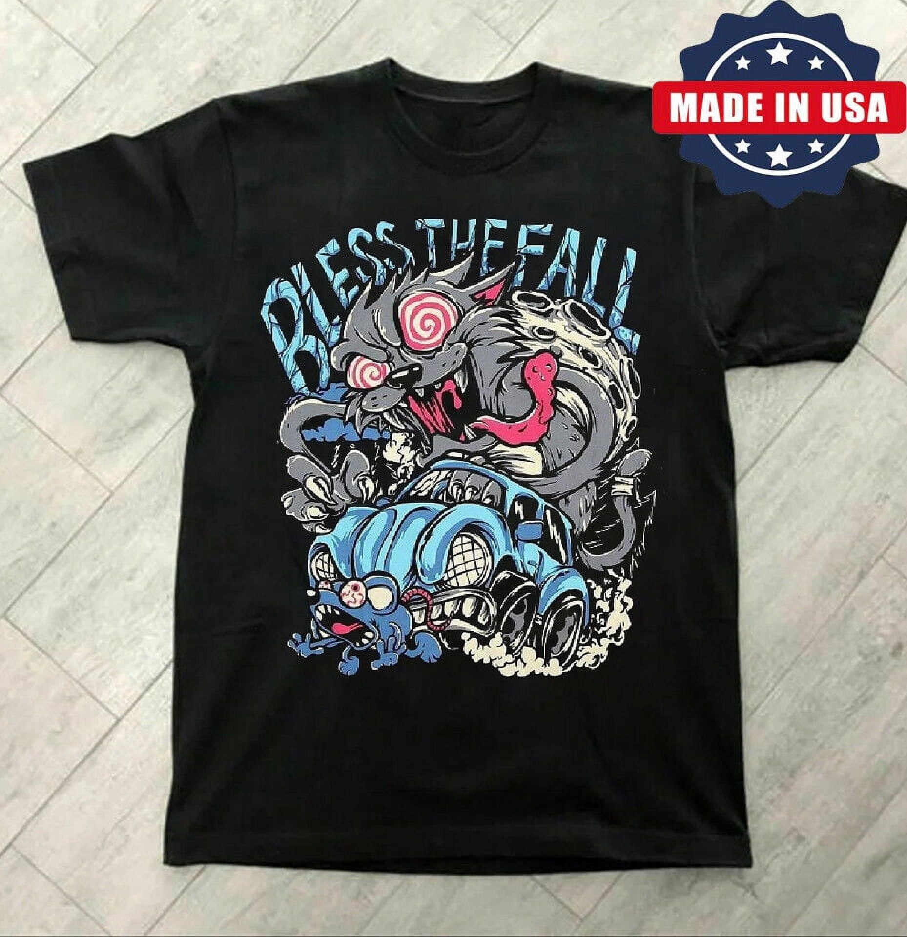 EverAura New BlessTheFall Tour Band Cotton Tee All Size Gift For Fan T ...